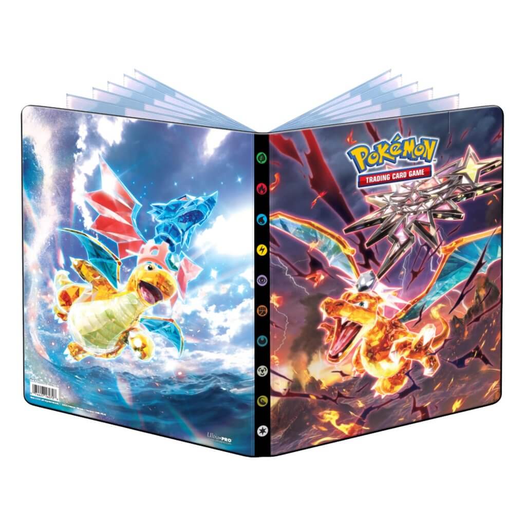Obsidian Flames 9PKT Portfolio Folder - Pokemon TCG Scarlet and Violet ...