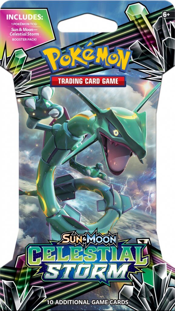 Celestial Storm Blister Booster Pack x 4 - Sun & Moon Pokemon TCG ...